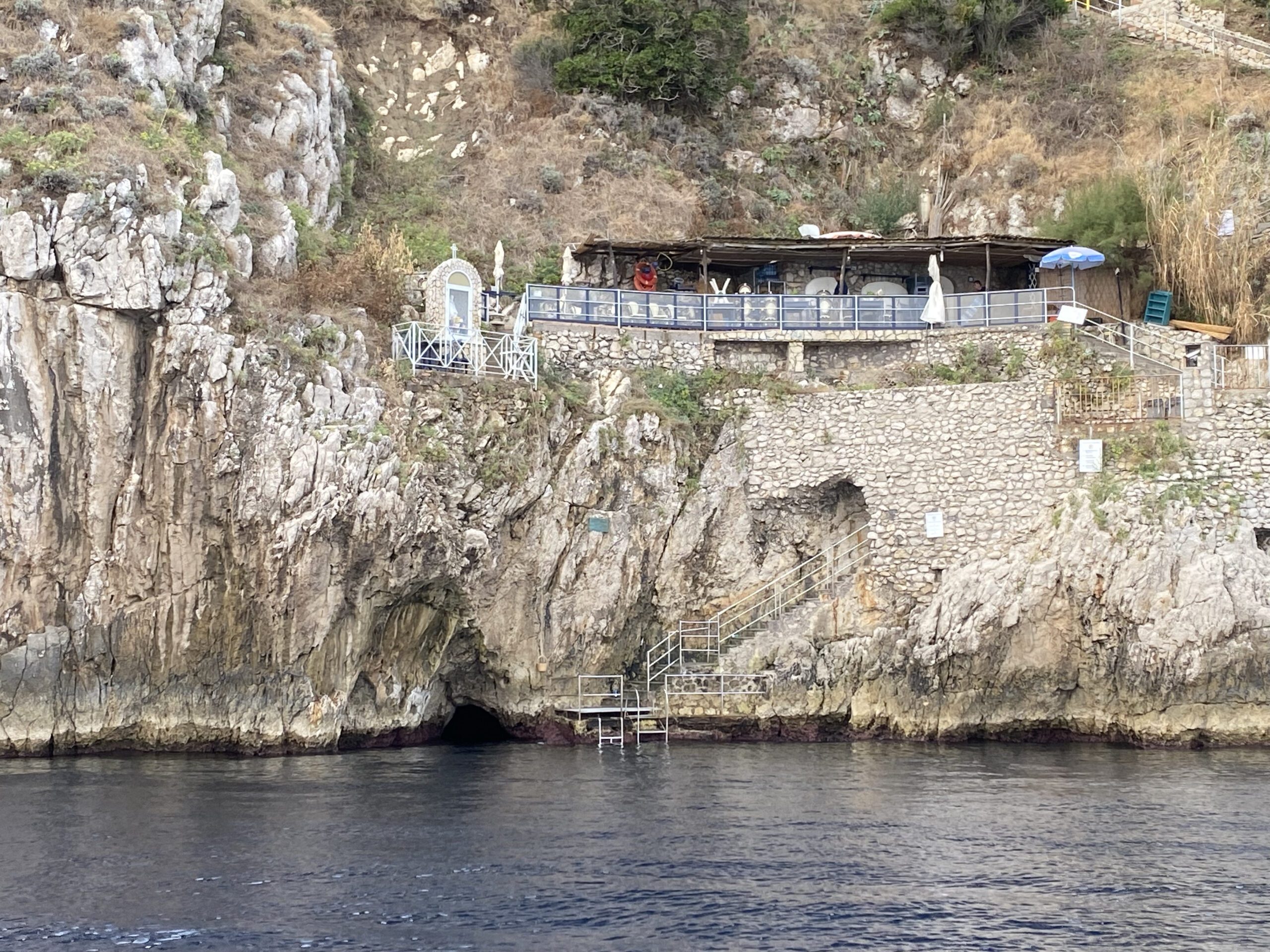 Capri Blue Grotto Restaurant Double Skinny Macchiato: Grotto Hopping